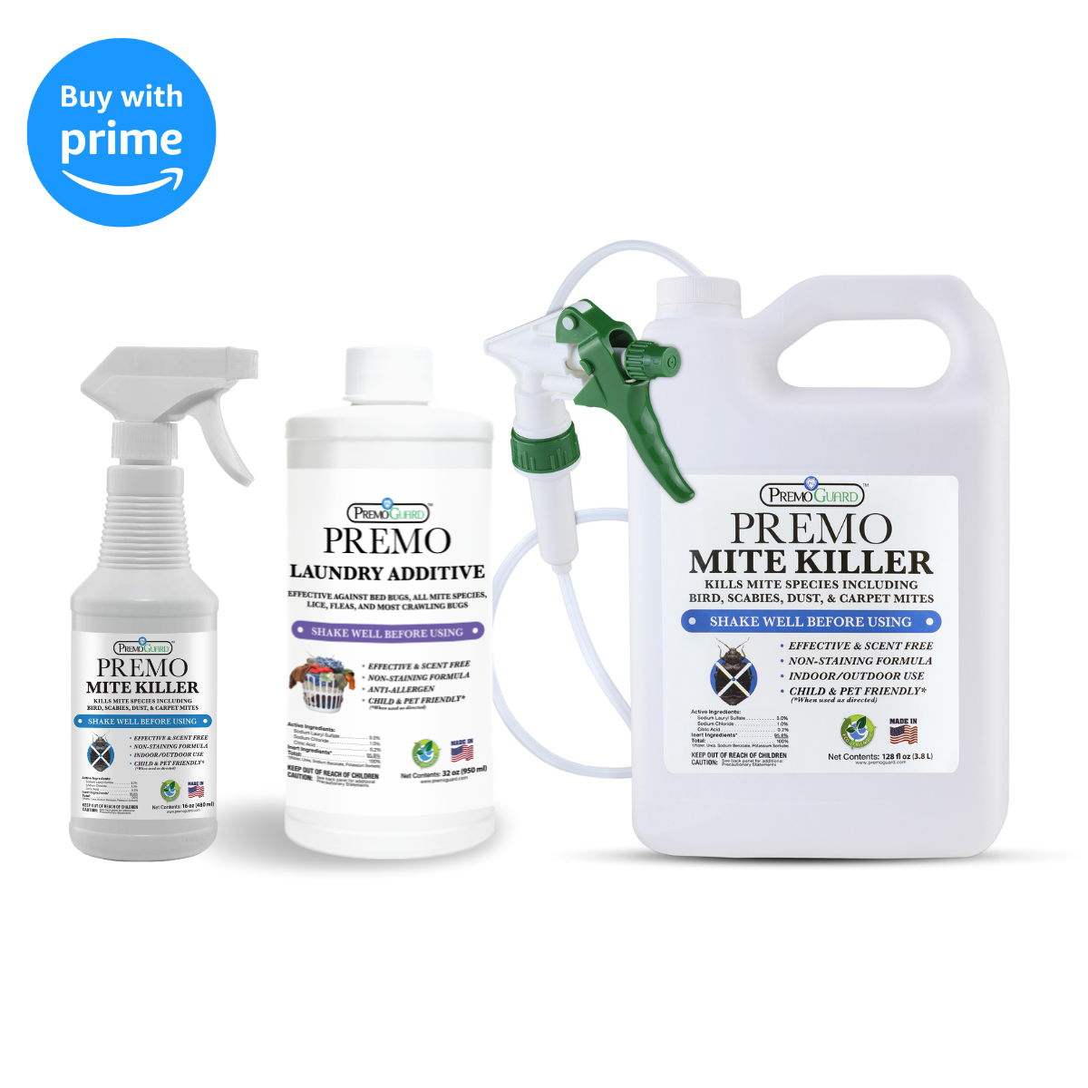 Dust Mite Spray and Laundry Additive | 20% Off Solution Bundle | Premo ...
